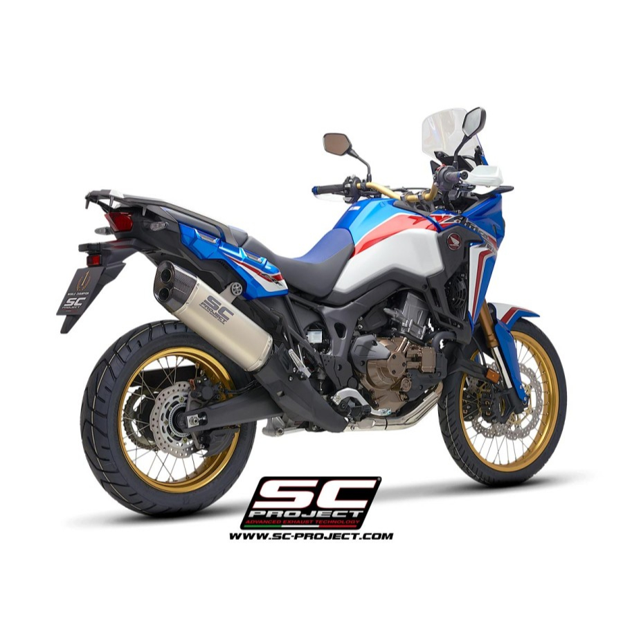 Jual Knalpot SC Project Adventure Titanium Honda CRF1000L Africa Twin ...