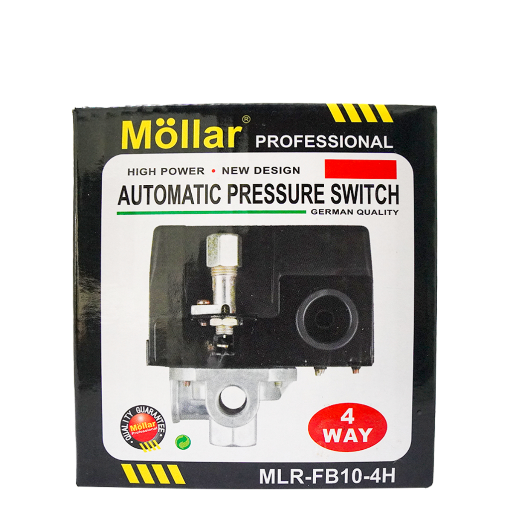Jual MOLLAR FB10-4H Otomatis Kompresor 4 Cabang Automatic Compressor 4 ...