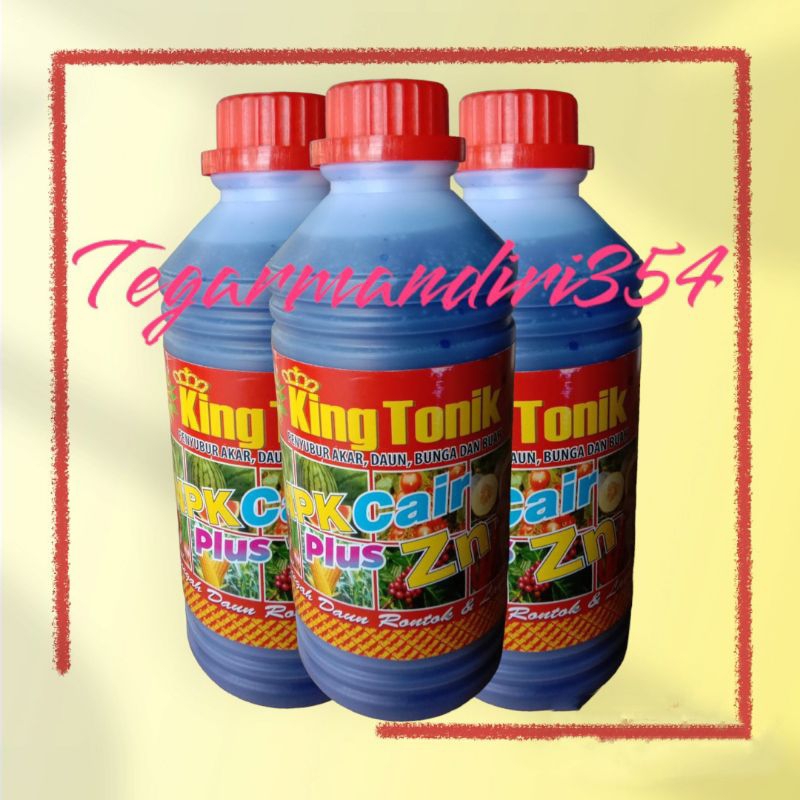 Jual Pupuk npk plus king tonik 1liter tanpa kaos | Shopee Indonesia