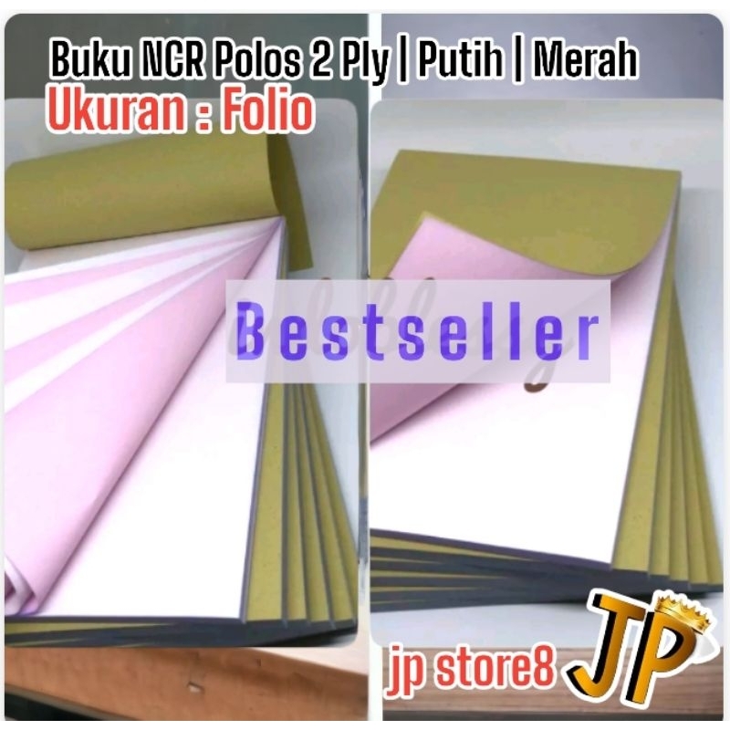 Jual NOTA KOSONGAN POLOS NCR 2 PLY FOLIO & A4 LANGSUNG TEMBUS - SIAP ...