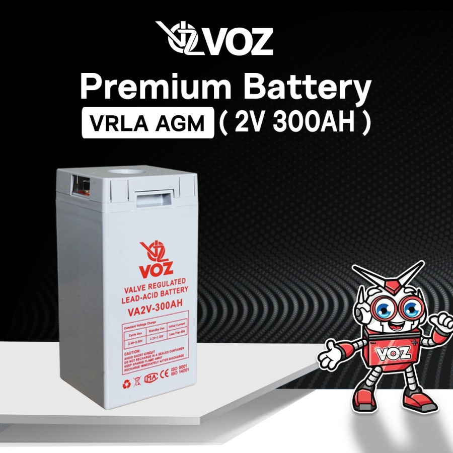 Jual Voz Baterai VRLA 2V 300Ah| Baterai UPS | Baterai Solar Cell/BATTERY UPS/PANEL SURYA 2V 300 ...