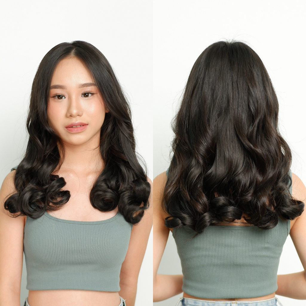 Jual SL CURL 30 – Hairclip rambut ikal / keriting panjang 30 cm ...