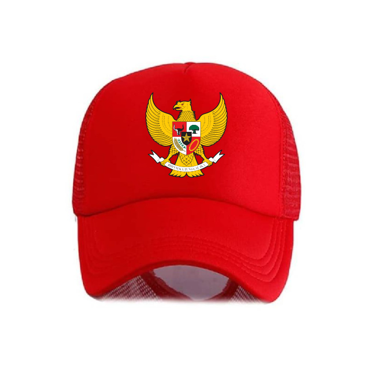 Jual Topi Trucker Garuda Indonesia / Topi Logo Pancasila Indonesia ...