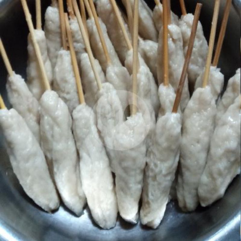 Jual cemilan enak 20 tusuk sempol ayam frozen rasa original isi kemasan ...