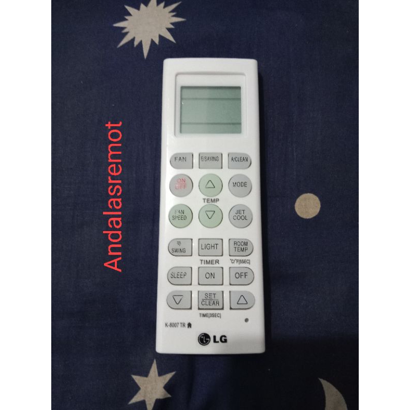 Jual REMOT REMOTE AC LG HERCULES JETCOOL AKB73315601/HERCULES MINI ...