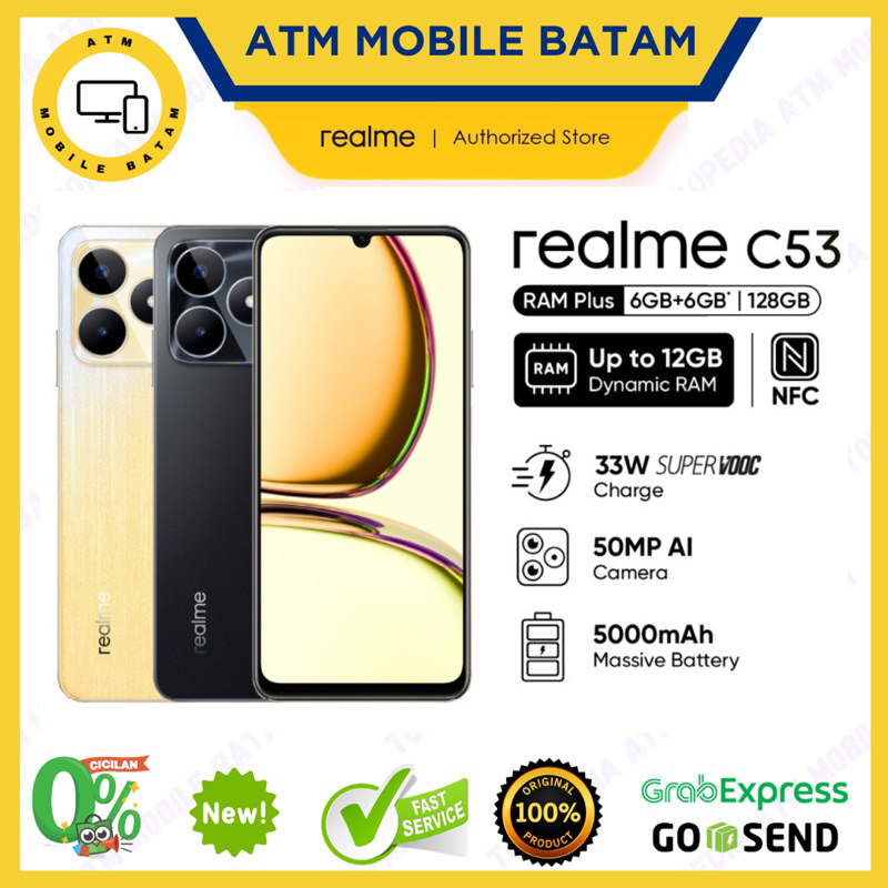 Jual Realme C53 6+6/128GB Garansi Resmi | Shopee Indonesia