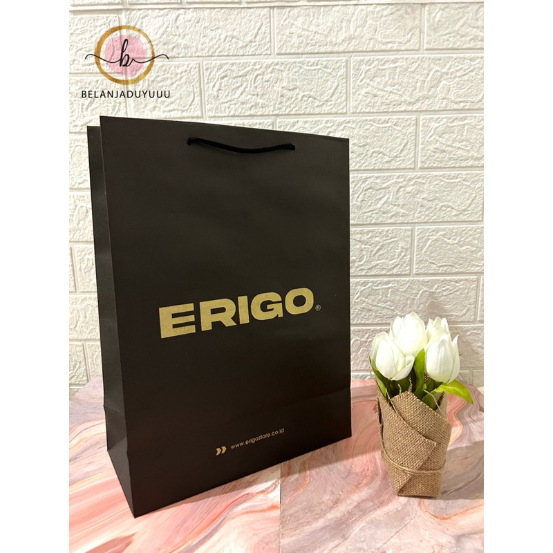 Jual Paper Bag ERIGO Paper Bag Pembungkus Kado New | Shopee Indonesia