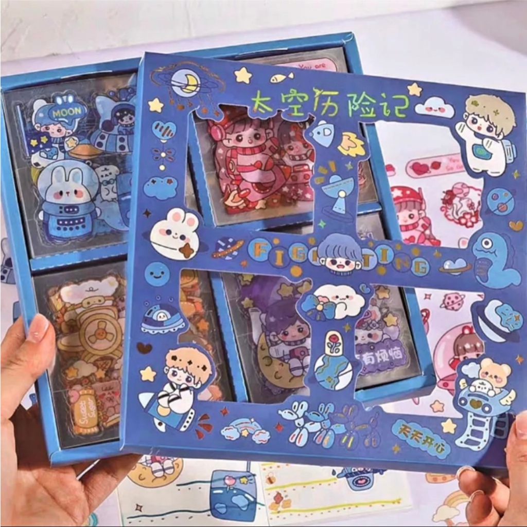 Jual MVCollection 100 Lembar Stiker / tempelan Waterproof / Sticker ...