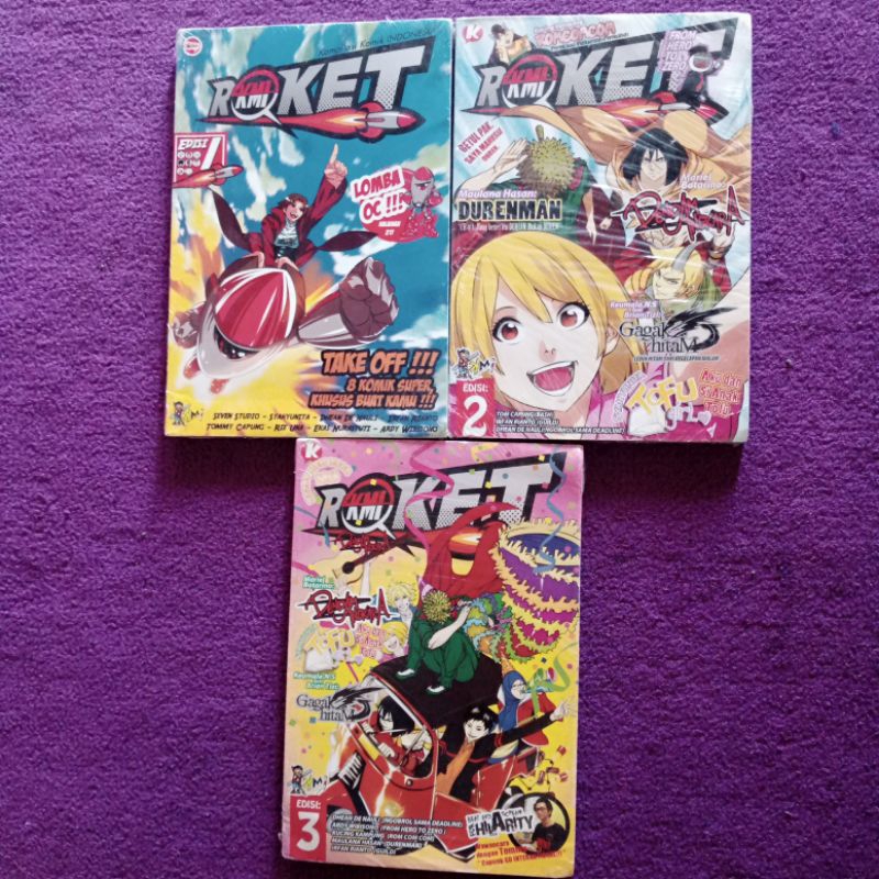 Jual Komik Indonesia - ROKET KMI Edisi 1-3 Segel | Shopee Indonesia