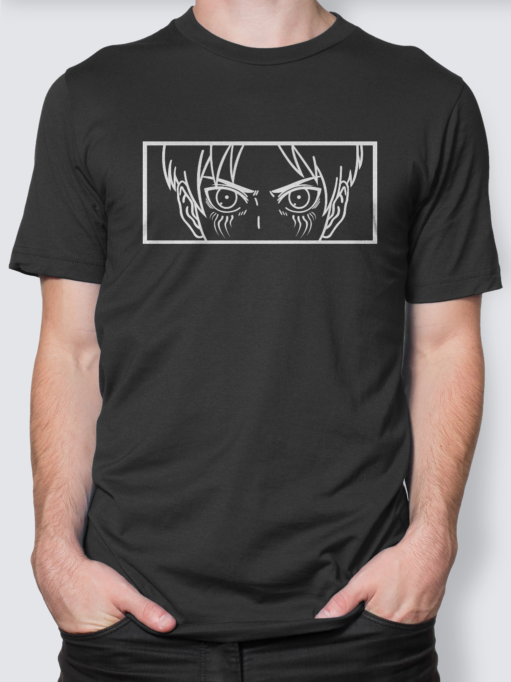 Jual Kaos Premium Eren Yeager Attack on Titan A3 Distro Murah dan Katun ...
