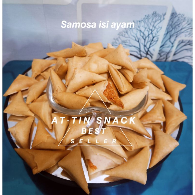 Jual Samosa kering isi ayam/Samosa abon/Samosa premium sarikaya 250gram ...