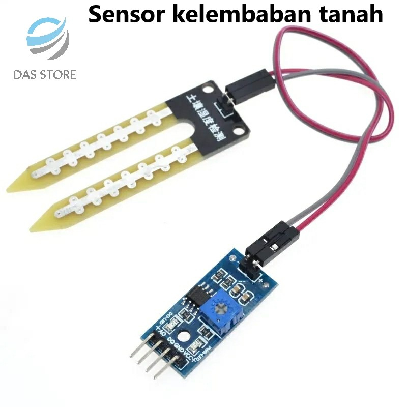 Jual Modul Sensor Kelembaban Tanah Soil Hygrometer Soil Moisture ...