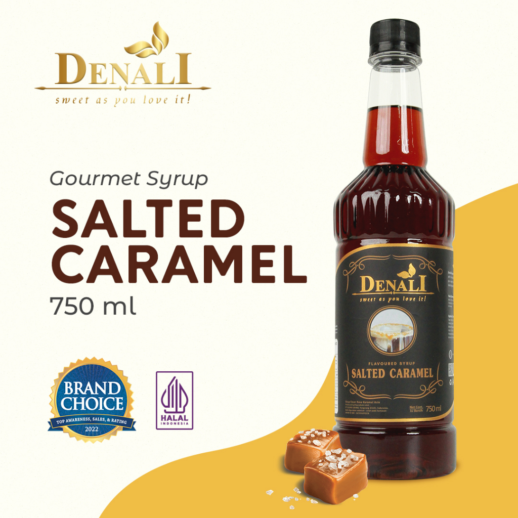Jual Denali Gourmet Syrup Salted Caramel Shopee Indonesia