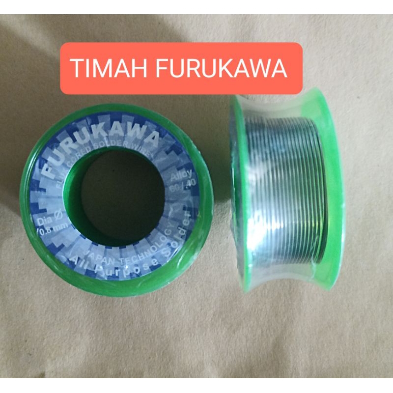 Jual TIMAH SOLDER FURUKAWA 10M 0,8MM 60/40 45GR HIGH QUALITY TIMAH ...