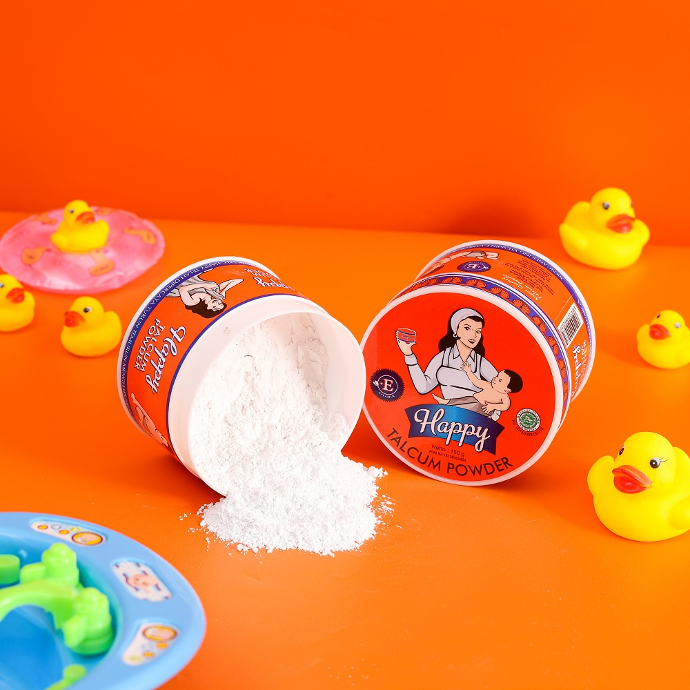 Jual Happy Talcum Powder 150gr - Merawat Dan Menjaga Kulit Bayi Dari ...