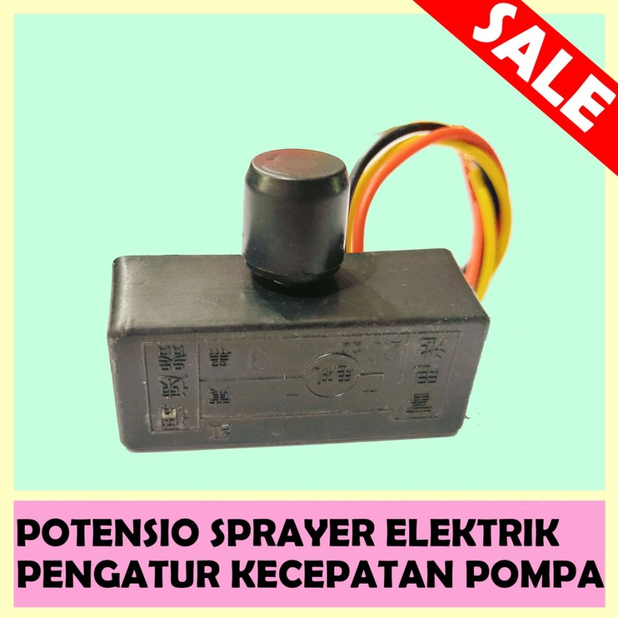 Jual POTENSIO Pengatur Kecepatan Pompa - Switch Speed Sprayer | Shopee ...