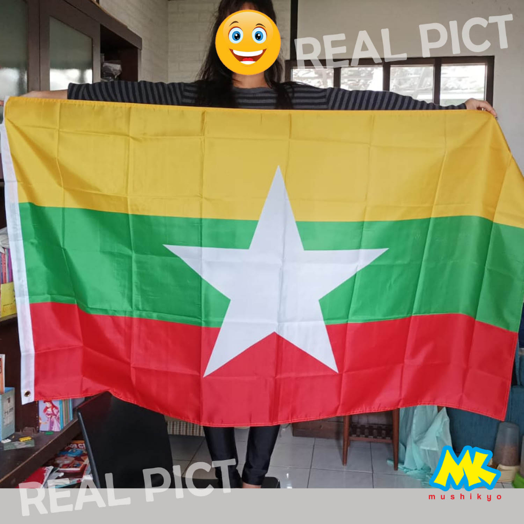 Jual Bendera MYANMAR Big Flag | Shopee Indonesia