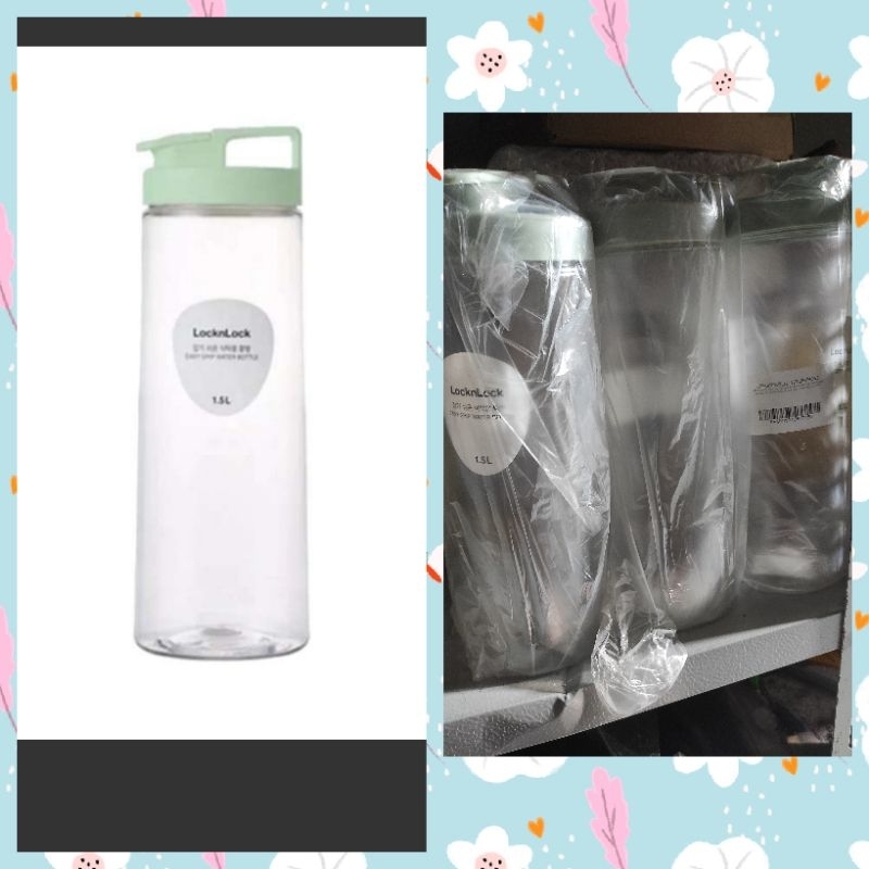 Jual LOCKnLock botol minum 1.5L warna mint | Shopee Indonesia