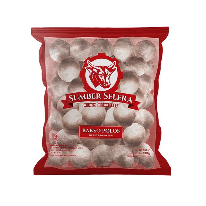 Jual Bakso Sapi SUMBER SELERA Bakso Polos 50pcs Kebon Jeruk | Shopee ...