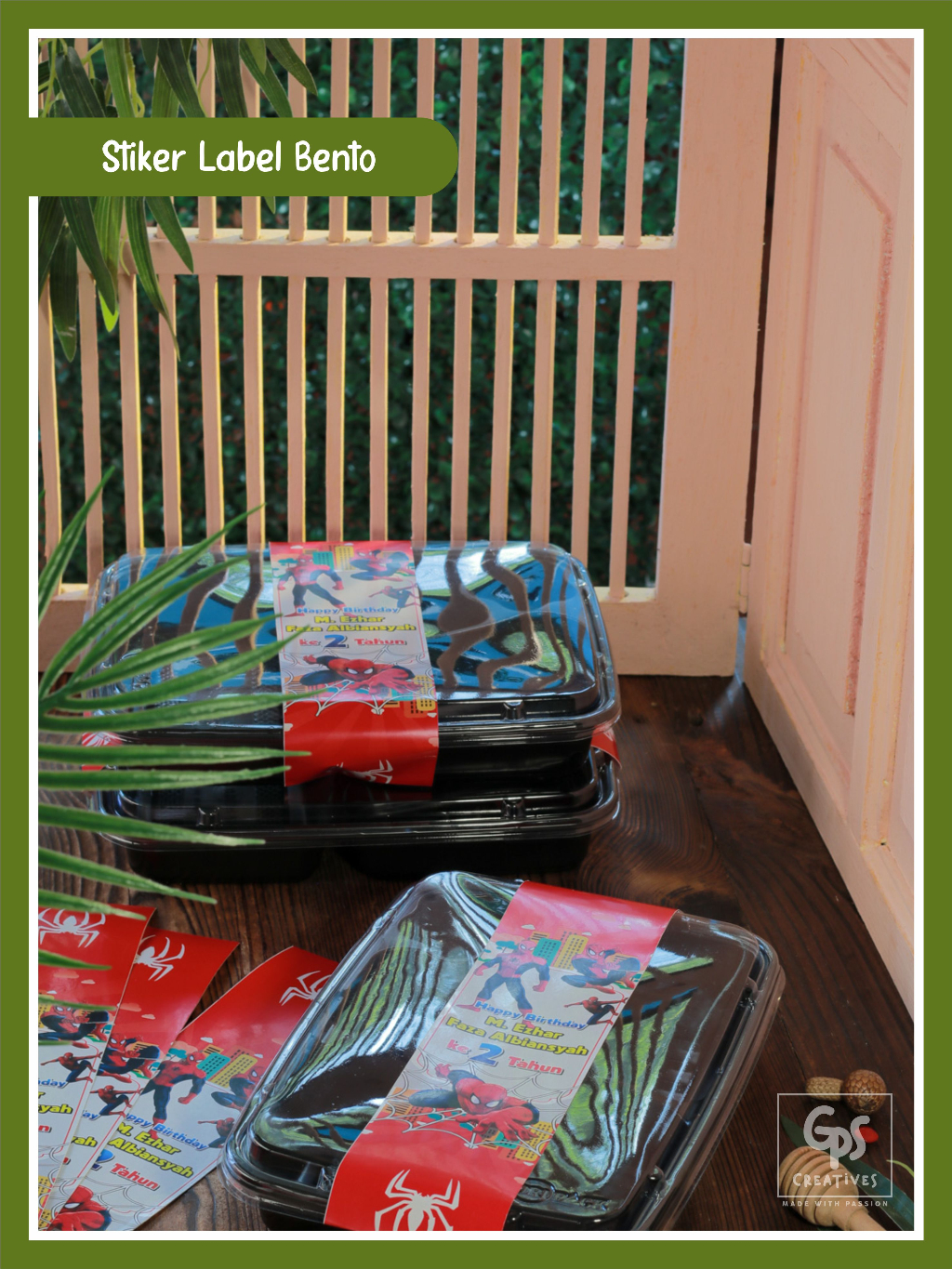 Jual Paket Stiker Label Bento Paperbelt Makanan Kotak Nasi Tasyakuran ...