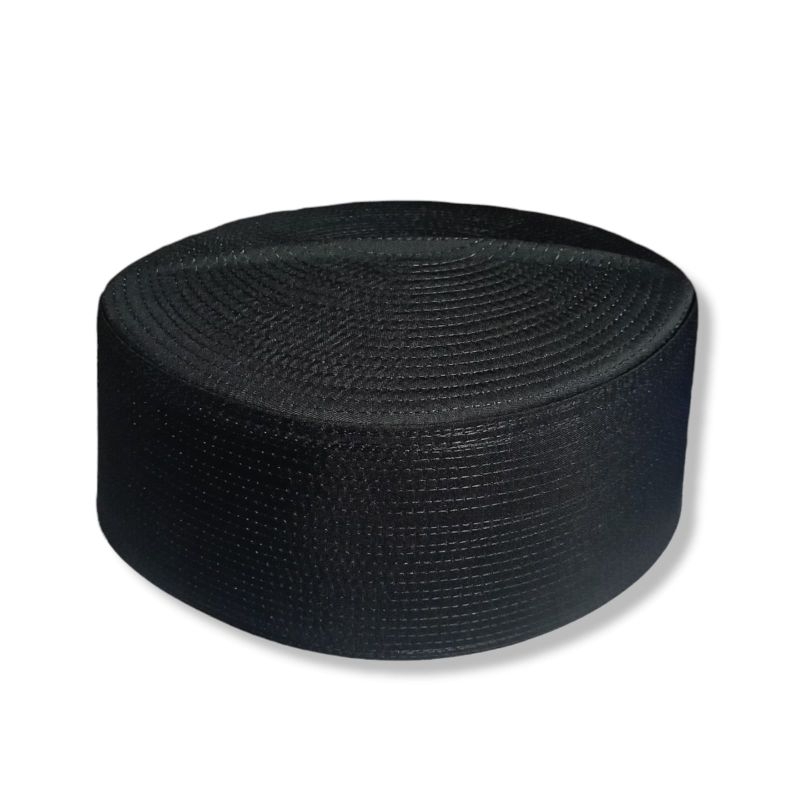 Jual Peci Songkok Kopiah Hitam dan Putih Tinggi 9cm Kalbut Habib Bahar ...