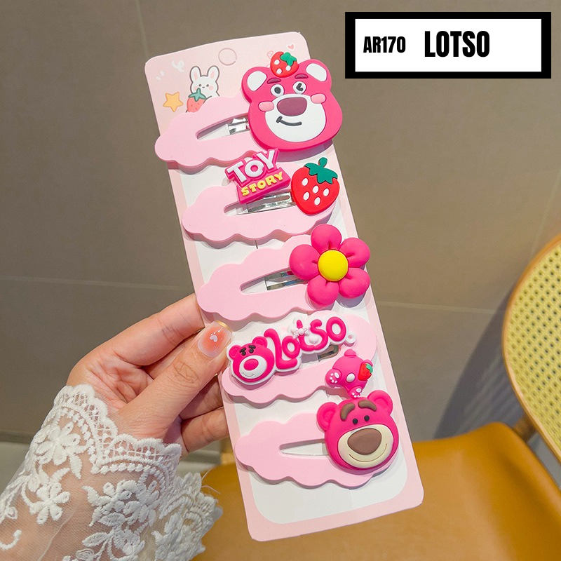 Jual Jepit Rambut Anak Karakter Kartun Lucu Aksesoris Rambut Anak ...