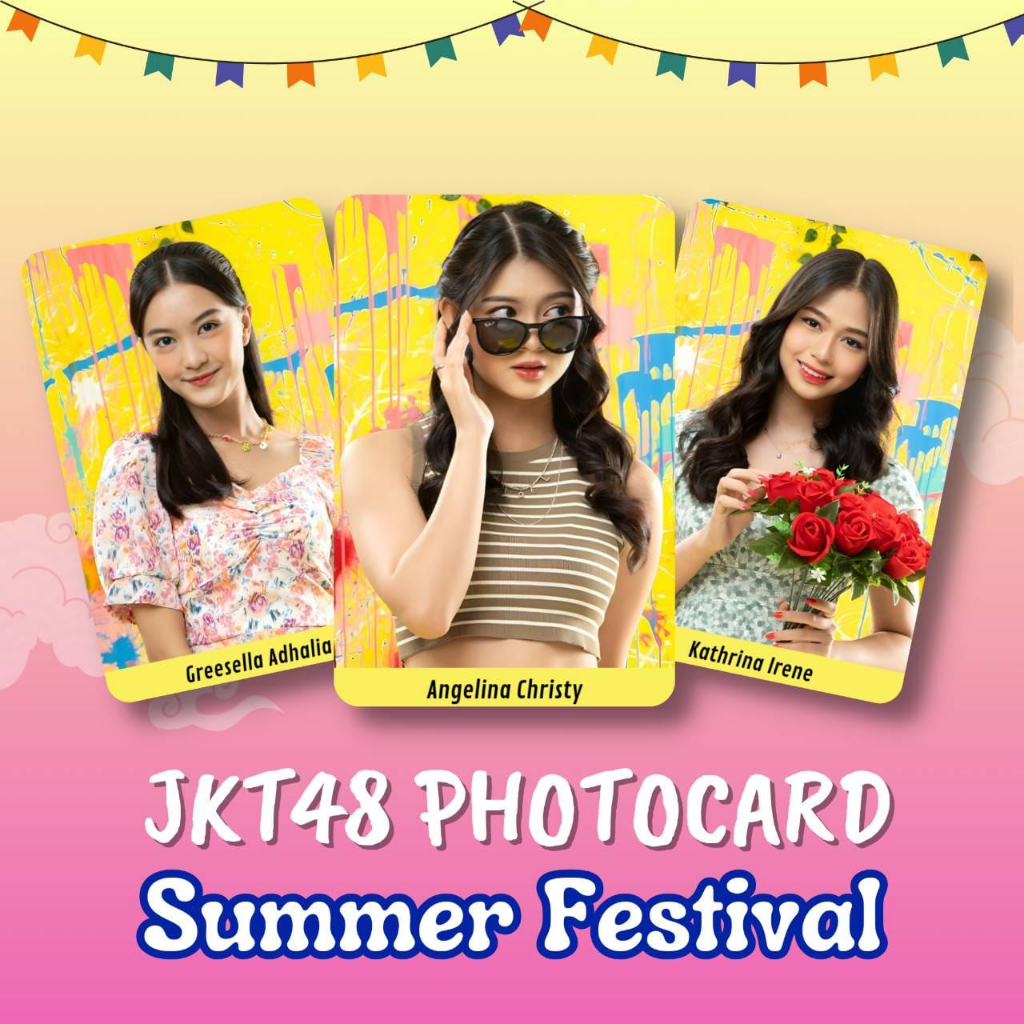 Jual [MINIMAL 3PCS] SUMMER FESTIVAL UOFFICIAL JKT48 PHOTOCARD PC | Shopee Indonesia