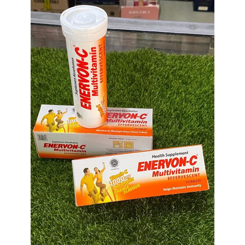 Jual Enervon C multivitamin effervescent | Shopee Indonesia