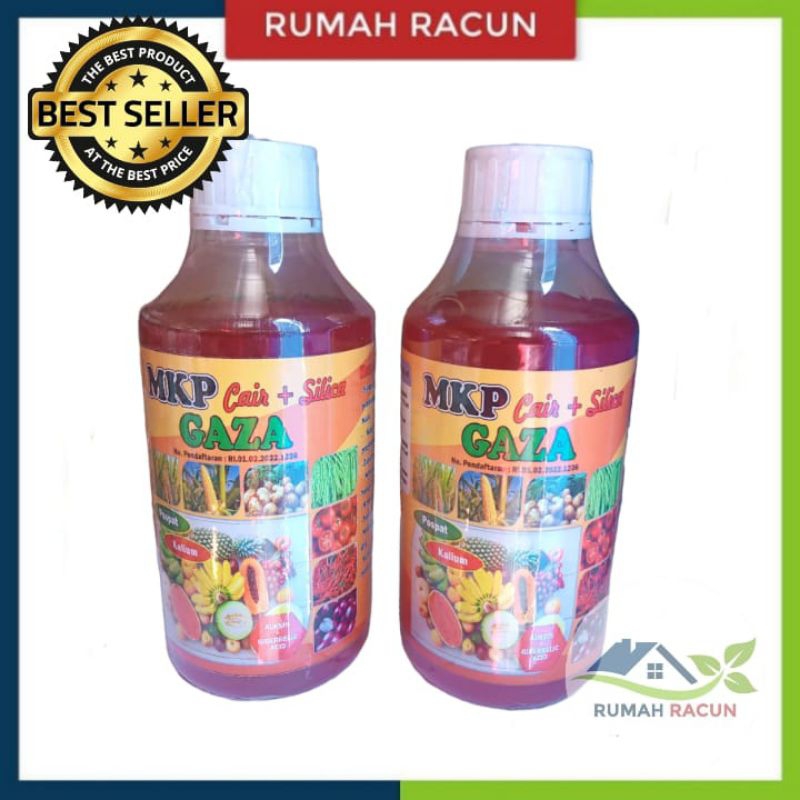 Jual PUPUK CAIR MKP PLUS SILIKA ORIGINAL KEMASAN 1 LITER | Shopee Indonesia