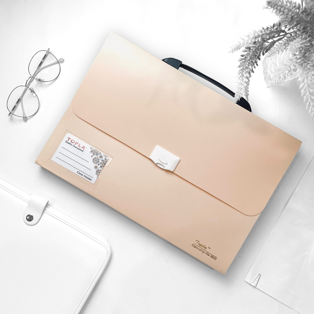 Jual Expanding File Tenteng 9929 Warna Pastel Isi 12 Sekat File Folder ...