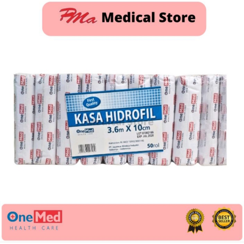 Jual Kasa Verban Gulung 4yard x 10cm isi 5 Rol / Kasa Perban 10cm ...