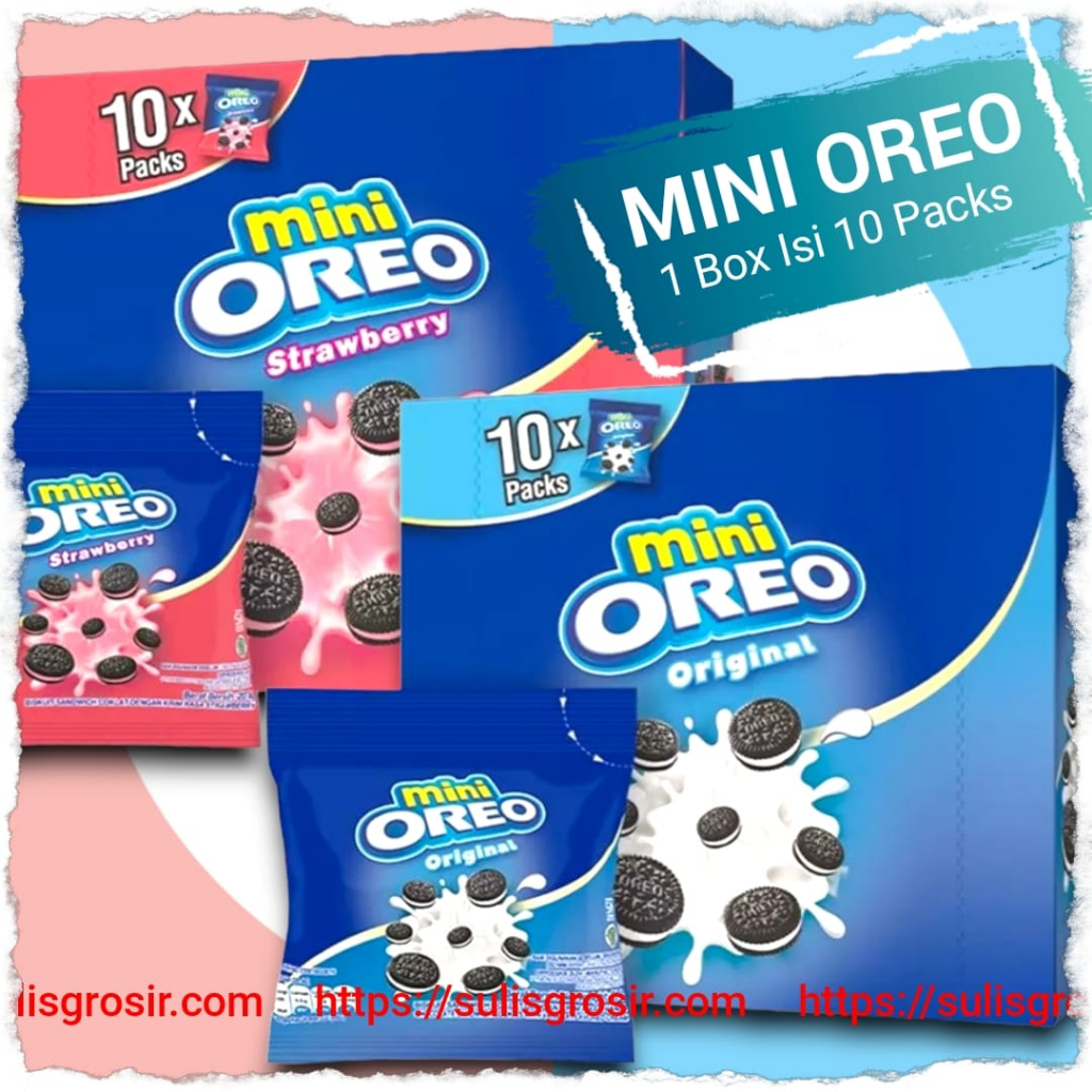 Jual Mini Oreo Per Box Isi 10 Mini Bags | Shopee Indonesia