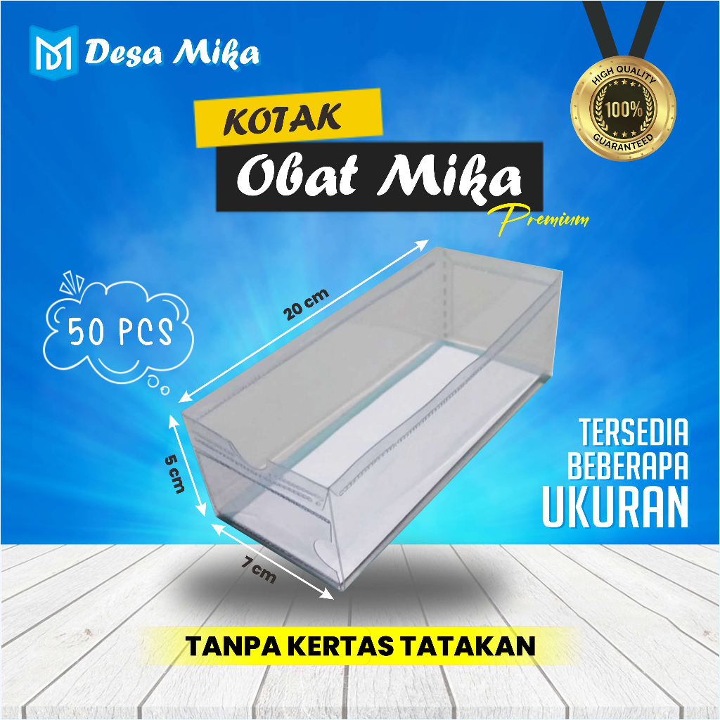 Jual Kotak Obat Mika Apotik Plastik Apotek / Tempat Penyimpanan Obat ...