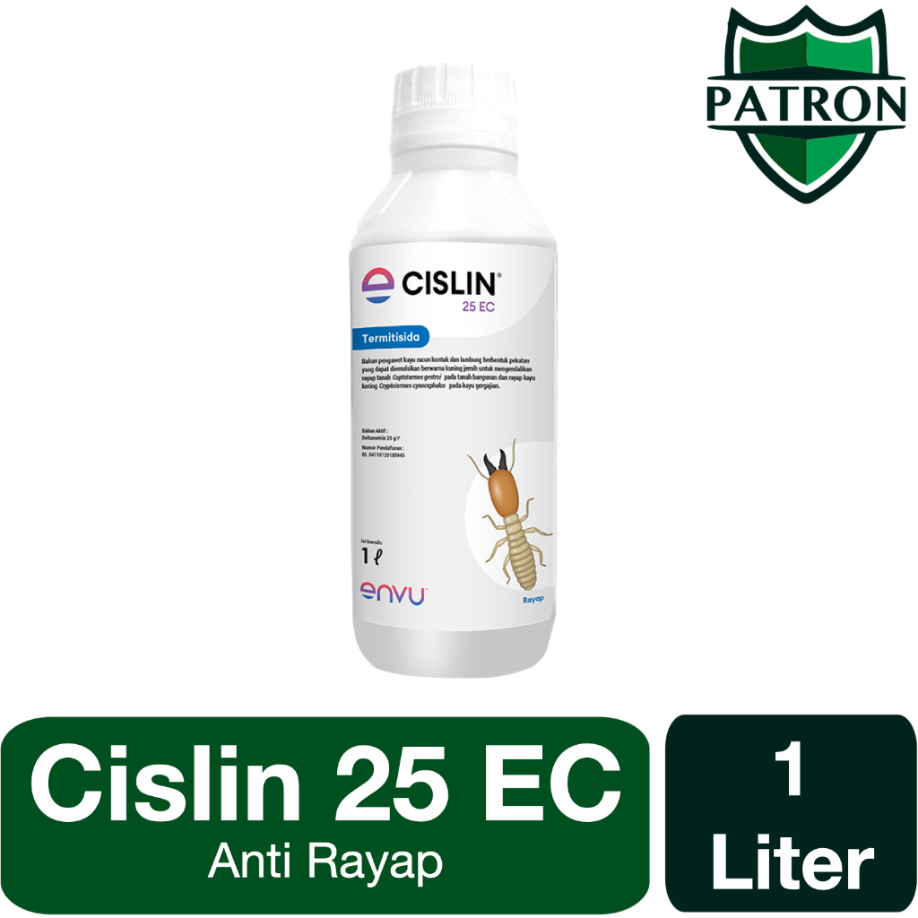 Jual Cislin 25 EC - Anti Rayap - Bayer - Pembasmi Kumbang Kayu - 1 ...