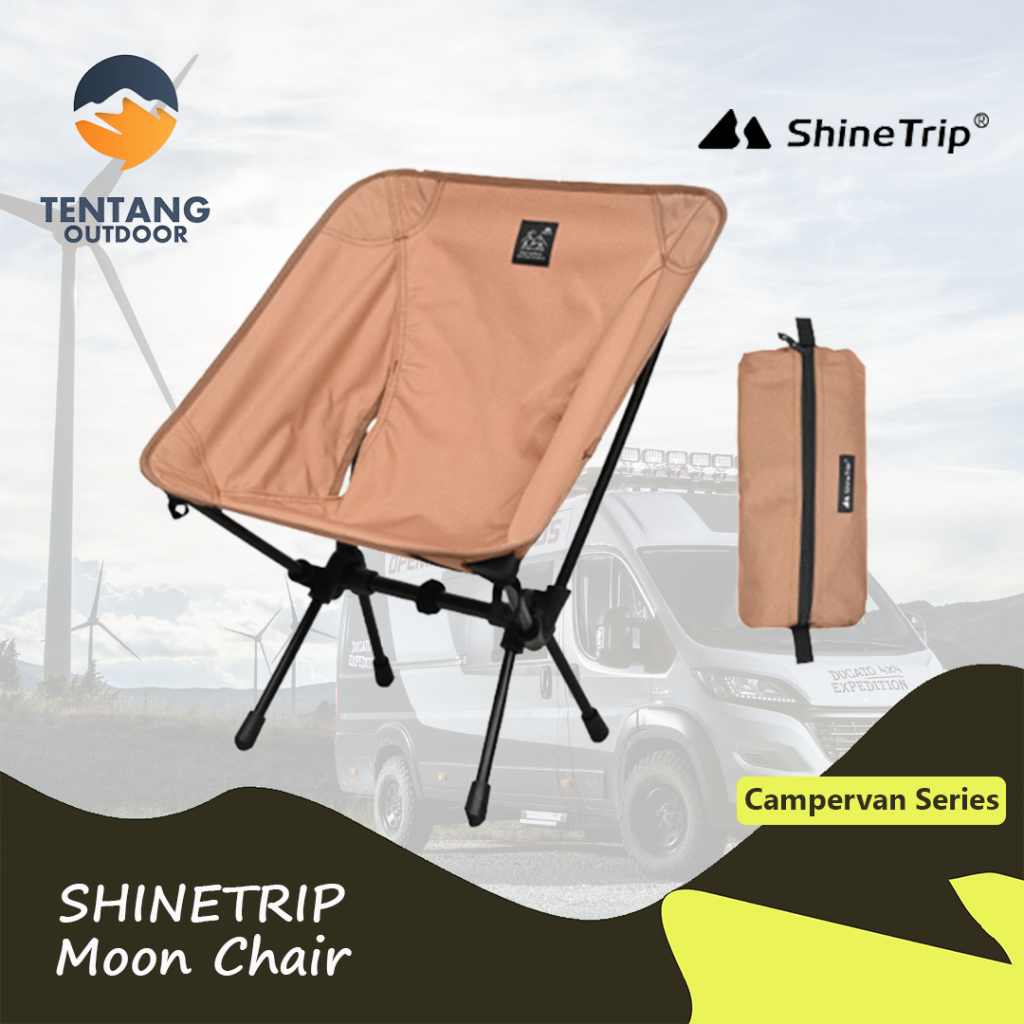 Jual SHINETRIP Kursi Lipat Portable Folding Moon Chair Outdoor Camping ...