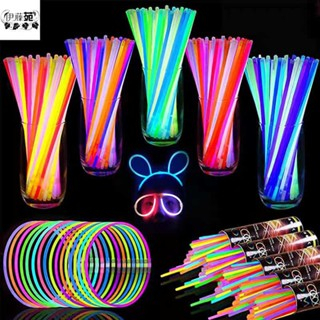Jual HELLO_50pcs glowstick glowing stick glow in the dark / stik gelang ...