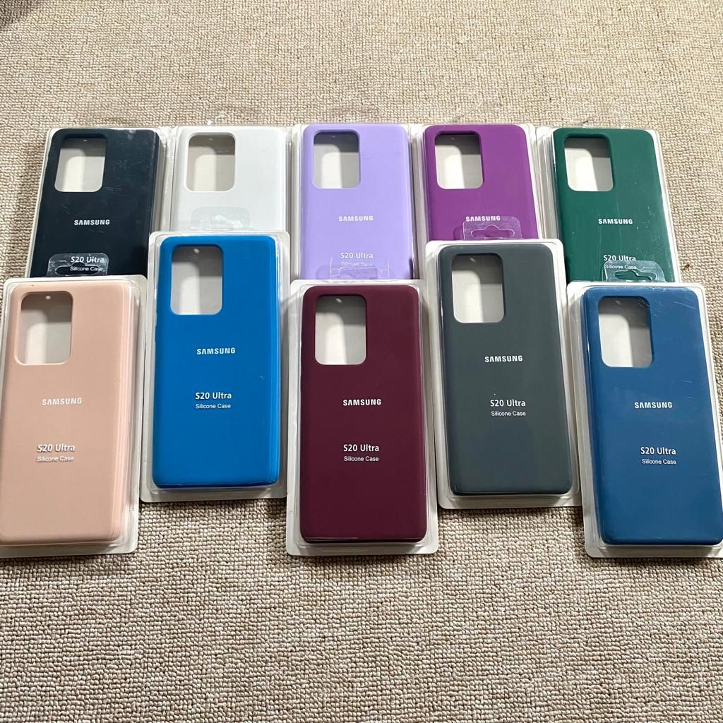 Jual Silicone Case Full Cover Samsung S20/S20Plus/S20Ultra/S21/S21Plus ...