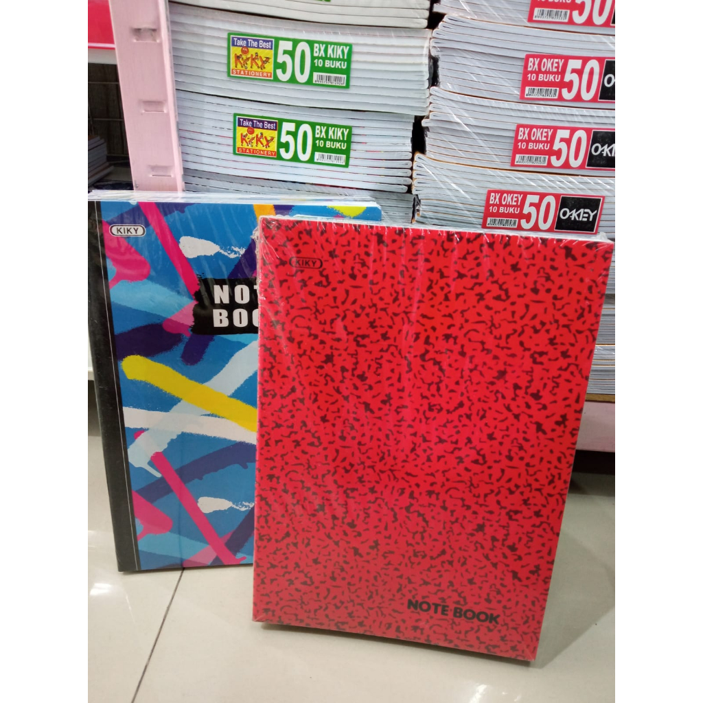 Jual Buku Tulis Kiky BX 50 Lembar (isi 10 Buku) | Shopee Indonesia