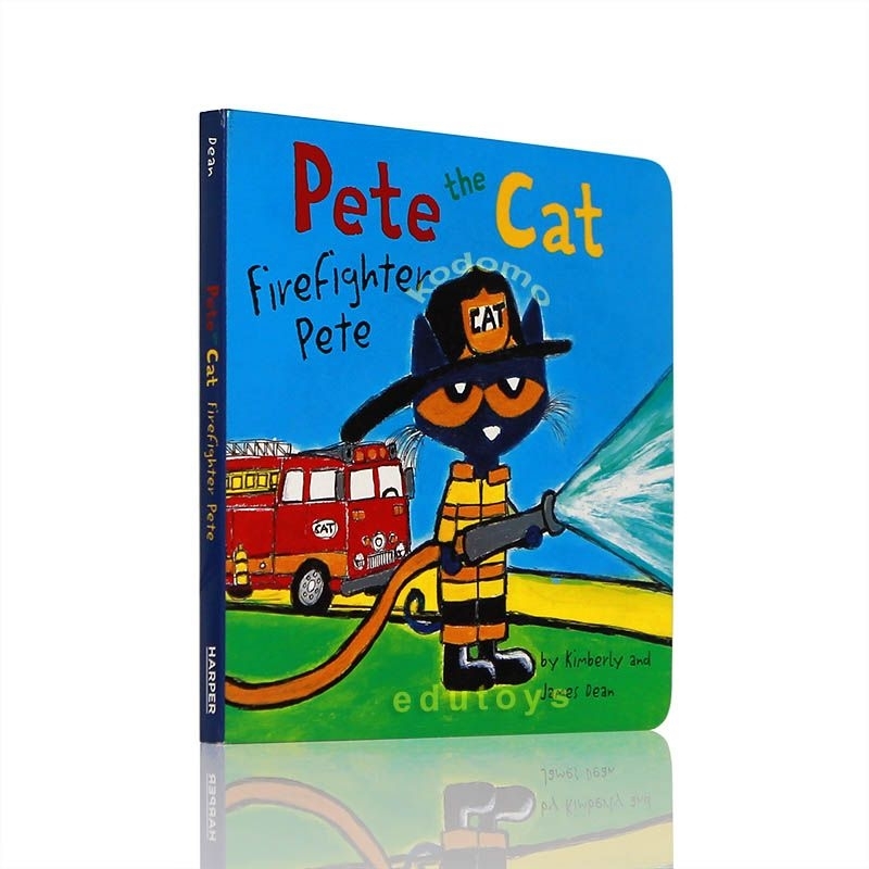 Jual Pete the Cat : Firefighter Pete (English Board Book) | Shopee Indonesia