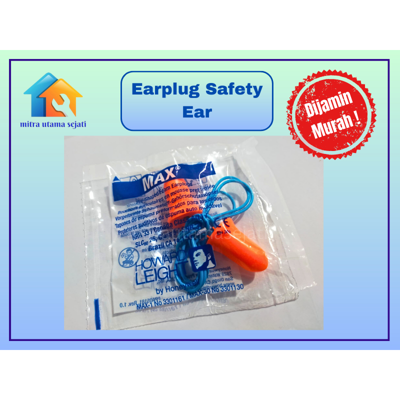 Jual Earplug Penutup Safety Ear Plug Per Pasang Penyumbat Telinga ...