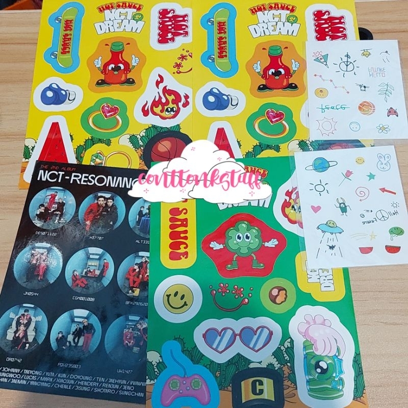 Jual STICKER NCT OFFICIAL // NCT STICKER/ sticker nct / NCT / nct ...