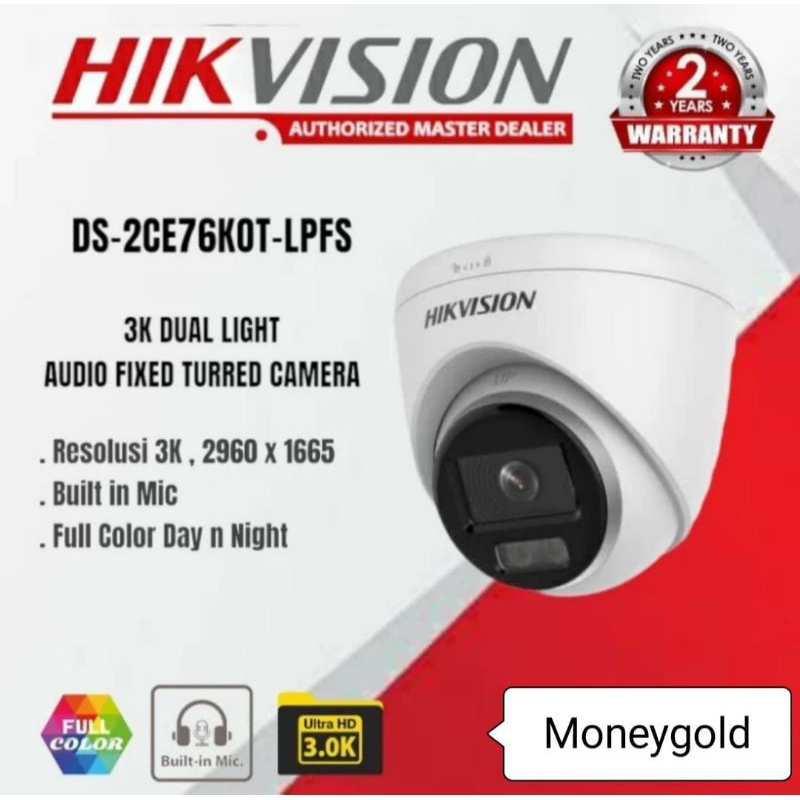 Jual KAMERA CCTV HIKVISION 5MP AUDIO SERIES | Shopee Indonesia