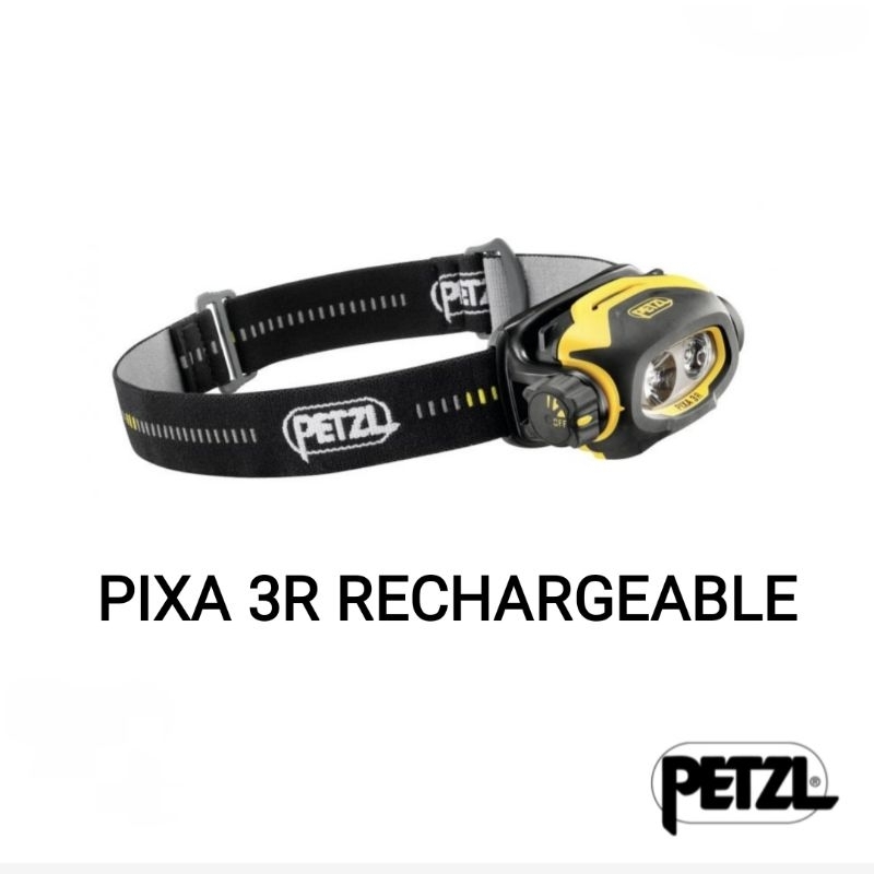 Jual PETZL PIXA 3R Waterproof Rechargeable Headlamp for Professionals ...