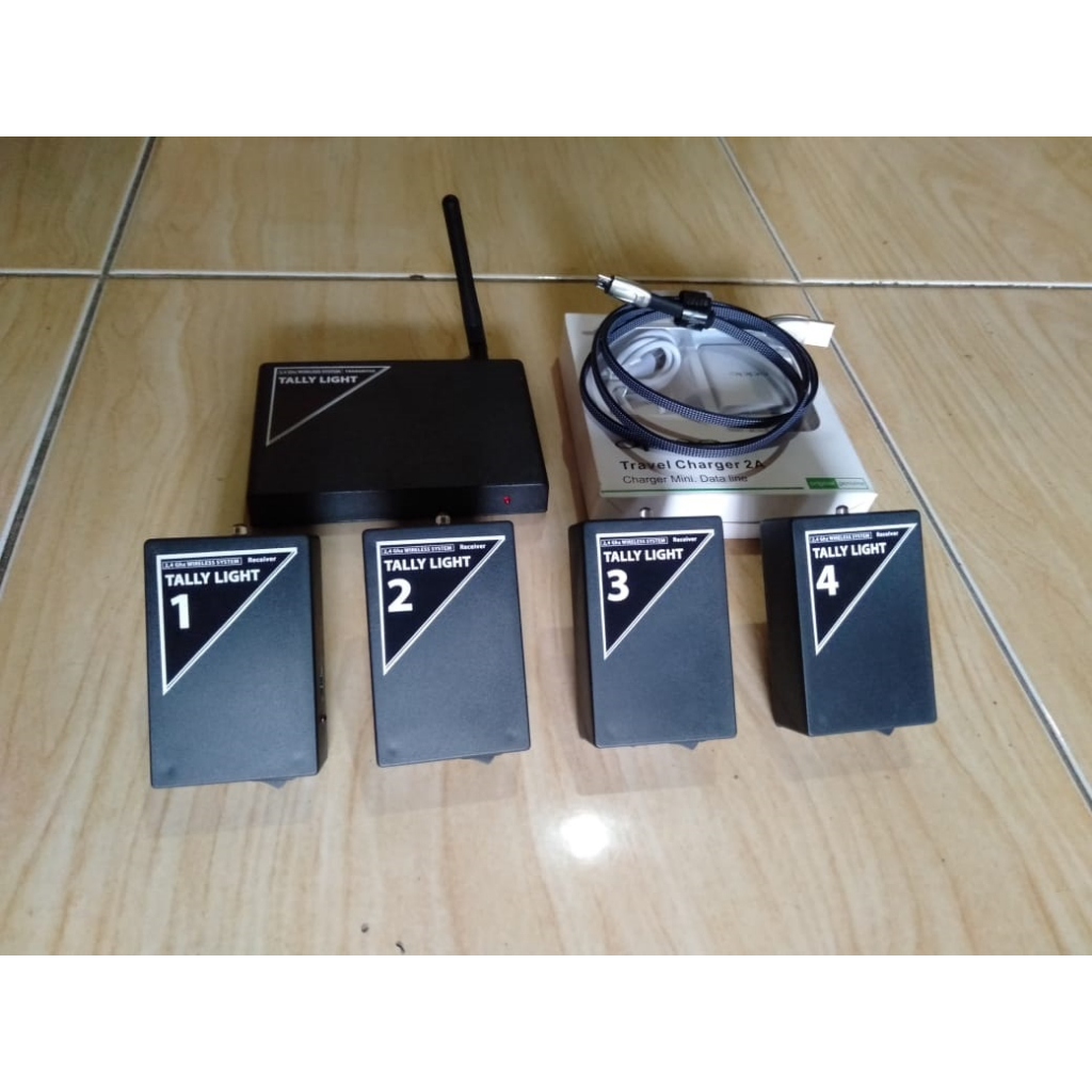 Jual 4 CH WIRELESS TALLY LIGHT UNTUK VMIX | Shopee Indonesia