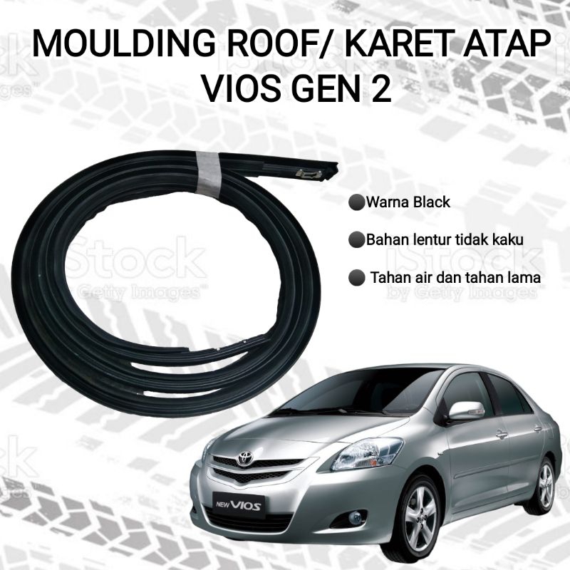 Jual karet roof atap vios gen 2 | Shopee Indonesia