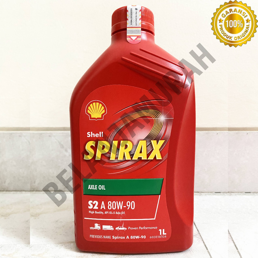 Jual Oli Gardan Shell Spirax S2 Axle Oil GL-5 80w-90 1L / 1 Liter 100% ...