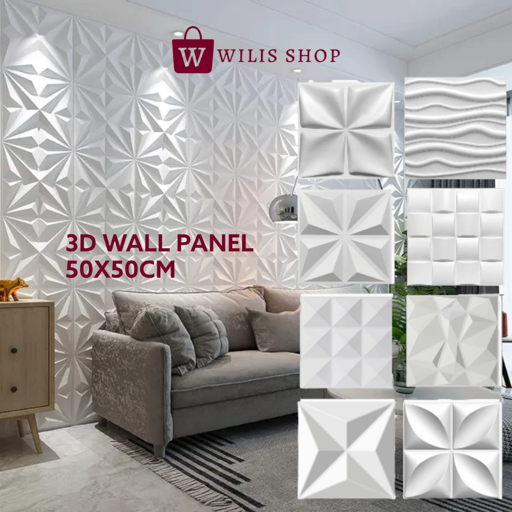 Jual WALL PANEL 3D PVC WALLPANEL WALLPAPER DINDING / WALL PANNEL ...