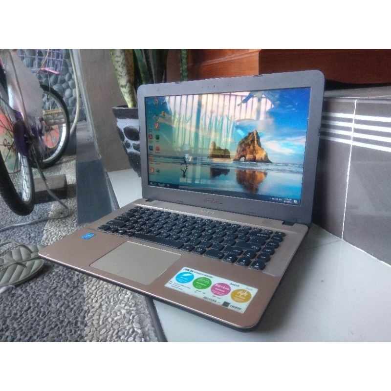 Jual LAPTOP ASUS X441S INTEL CELERON RAM 2GB SSD 128+HDD 500GB | Shopee ...