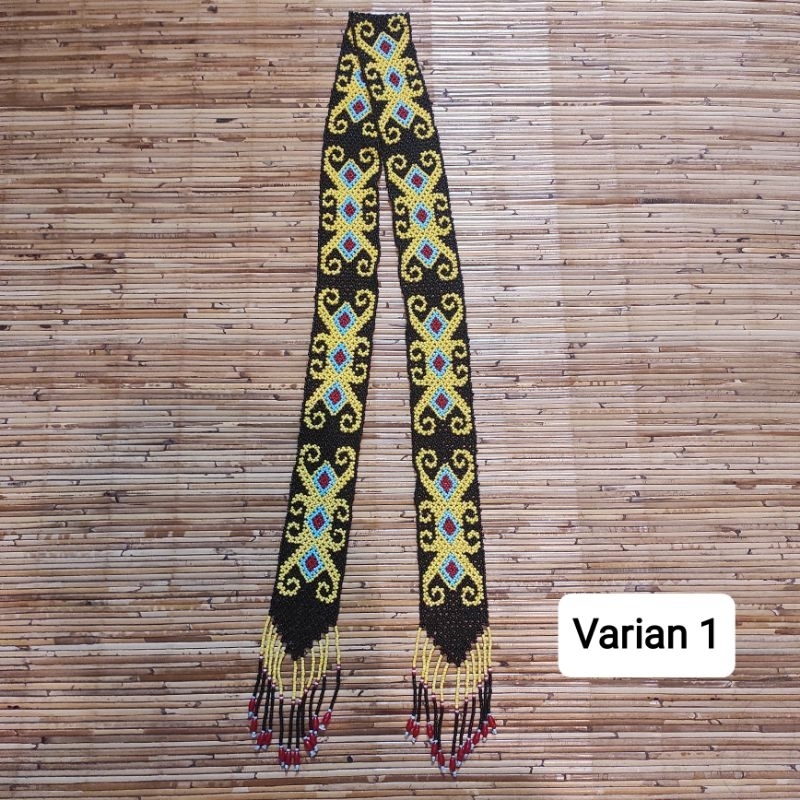 Jual syal dayak kalimantan bahan manik | Shopee Indonesia