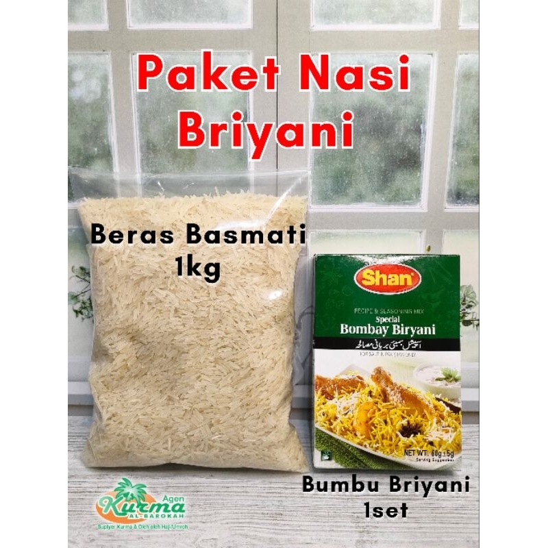 Jual Beras Basmati 1kg & Bumbu Nasi Briyani | Shopee Indonesia